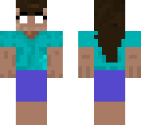 Female Herobrine | Minecraft Skins