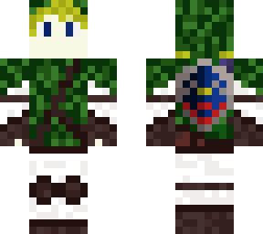 Legend of zelda minecraft skin pack - lasernopok
