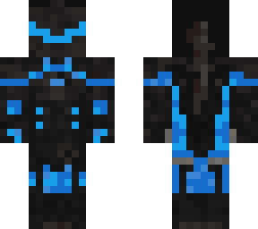 blue genji | Minecraft Skin