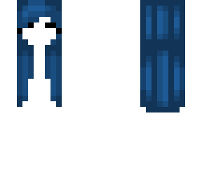 Blue hair base | Minecraft Skin