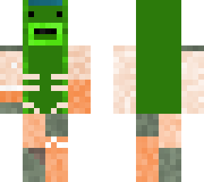 Pickle Rick | Minecraft Skins