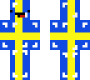 Sweden flag Skeppy | Minecraft Skin