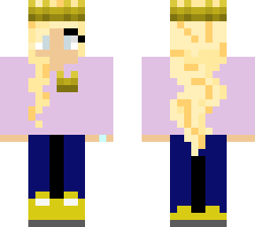 TBNRWife Baby Pink Royally B Merch | Minecraft Skin