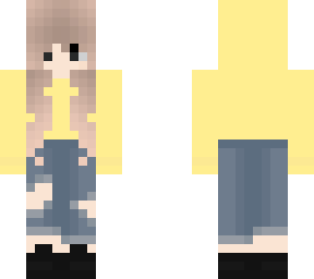 Yellow Girl | Minecraft Skin