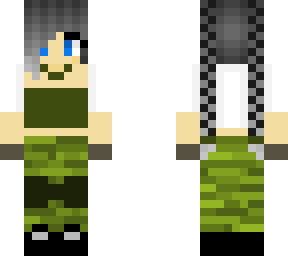 camo girl :) | Minecraft Skin