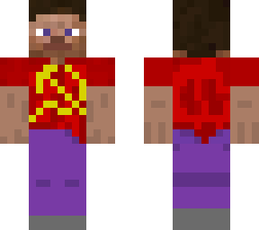 communist steve | Minecraft Skins