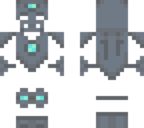 Coral Armor base | Minecraft Skin