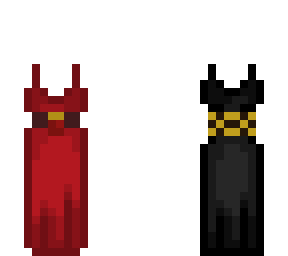 adoptable outfits 4 (fancy dresses) | Minecraft Skin