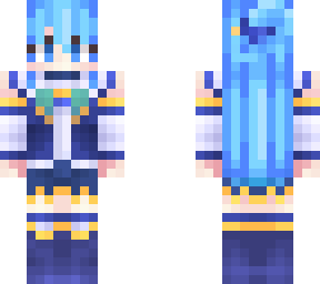 Aqua Konosuba | Minecraft Skins