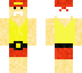 hulk hogan | Minecraft Skins