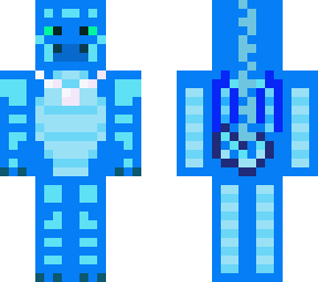 Princess Tsunami from Wings of Fire | Minecraft Skin