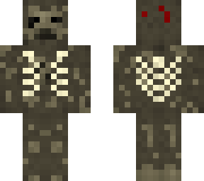 Soul Sand Zombie Var.3 | Minecraft Skin