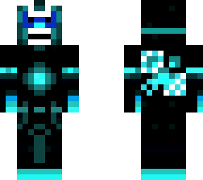 Epic Tron Creeper | Minecraft Skin