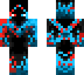Fire and Ice god | Minecraft Skin