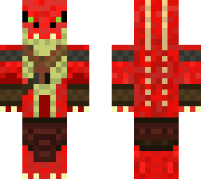 Red Lizard | Minecraft Skin