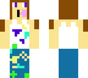 spunky painter | Minecraft Skin