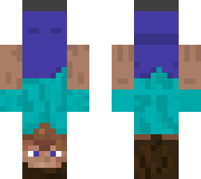 Upside Down Steve | Minecraft Skins