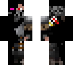 New half human half enderman | Minecraft Skin