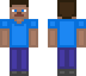 Outline Steve | Minecraft Skins