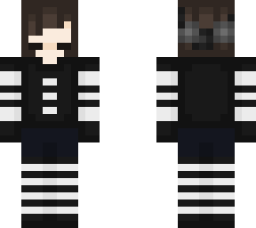 Puppet Frisk(Fnaf and Undertale) | Minecraft Skin