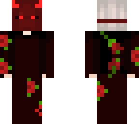 Roses demon | Minecraft Skin