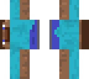 Sideways Steve | Minecraft Skin