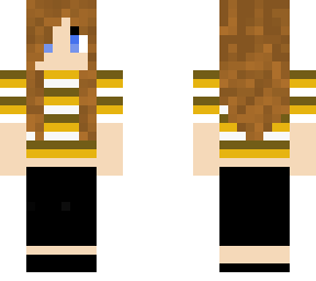 Busy Bee Girl | Minecraft Skin