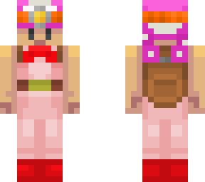 Captain Toadette | Minecraft Skin