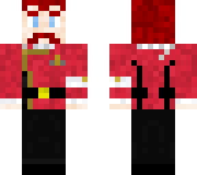 DominionMaster as New WoK Starfleet Admiral | Minecraft Skin
