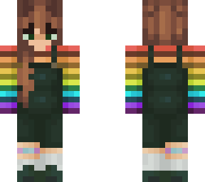 lgbtq girl | Minecraft Skin