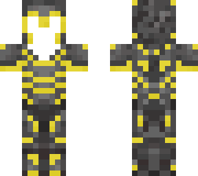 Netherite Gold armor base | Minecraft Skin