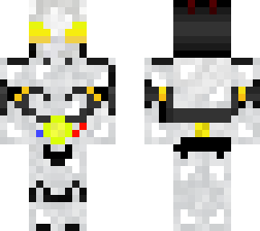 zero one metal cluster | Minecraft Skin