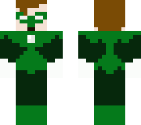 Green Lantern(Hal jordan) | Minecraft Skin