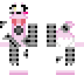 Mangled Funtime Foxy | Minecraft Skin