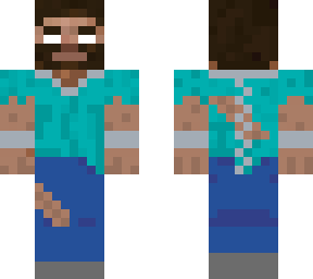 Wounded Shackled Herobrine | Minecraft Skin