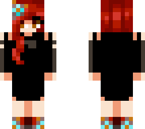 Black rose | Minecraft Skin