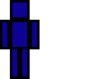 Blue Derpy Man | Minecraft Skin