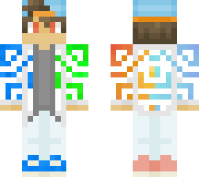 Earth vs water vs fire vs ice | Minecraft Skin