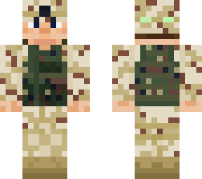US Soldier (Iraqi Freedom) | Minecraft Skin