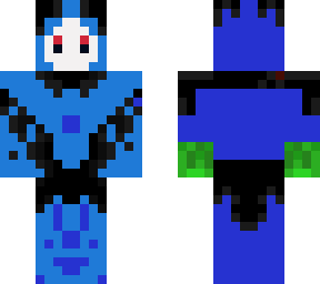Blue devil | Minecraft Skin