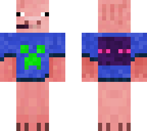 EPIC GAMER PIG | Minecraft Skin