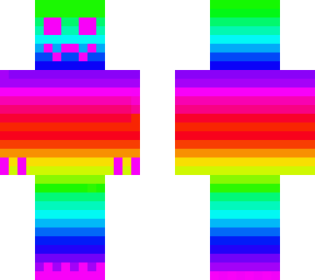 rainbow cat | Minecraft Skin