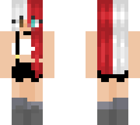 Todoroki as a girl | Minecraft Skin