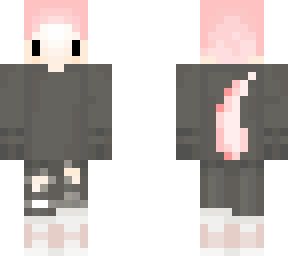 Axolotl boy | Minecraft Skin