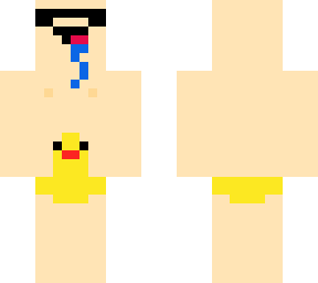 Cool Baby Derp in a Swimming Pool | Minecraft Skin