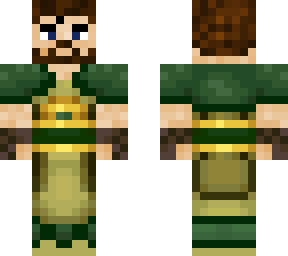 Edited Earth Bender | Minecraft Skin