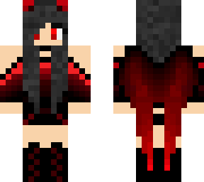 Evil Girl | Minecraft Skin