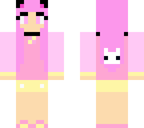 Pink cat | Minecraft Skin