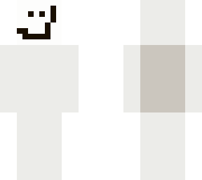 White skin with smile | Minecraft Skin