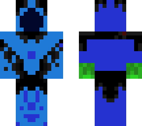 Blue devil | Minecraft Skin